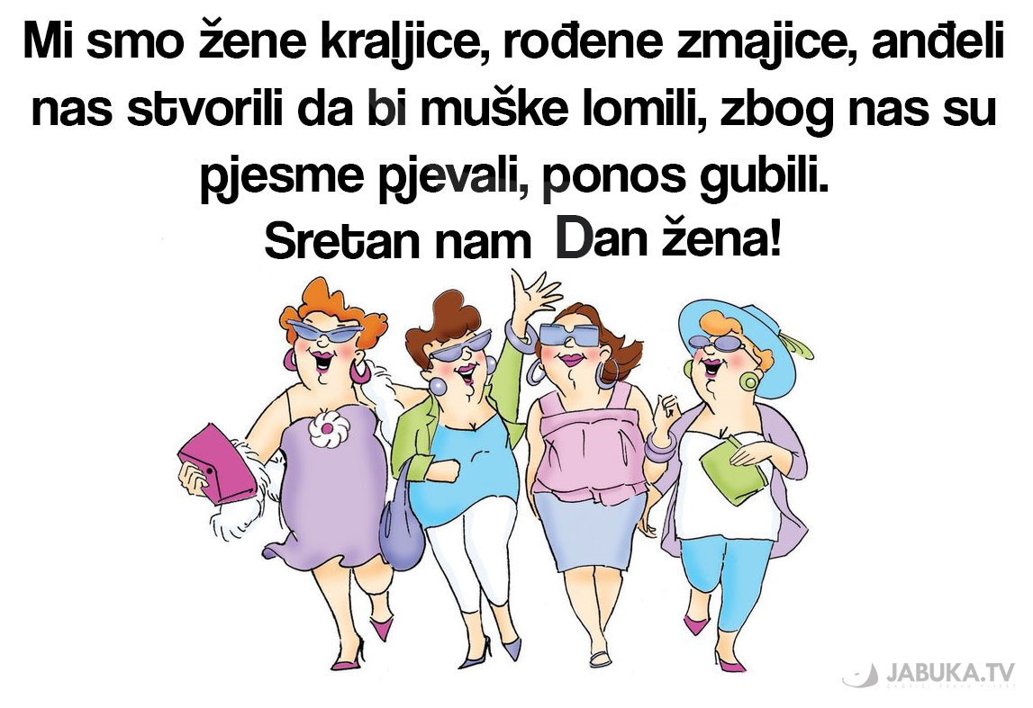 Najbolje čestitke za Dan žena – Jabuka.tv