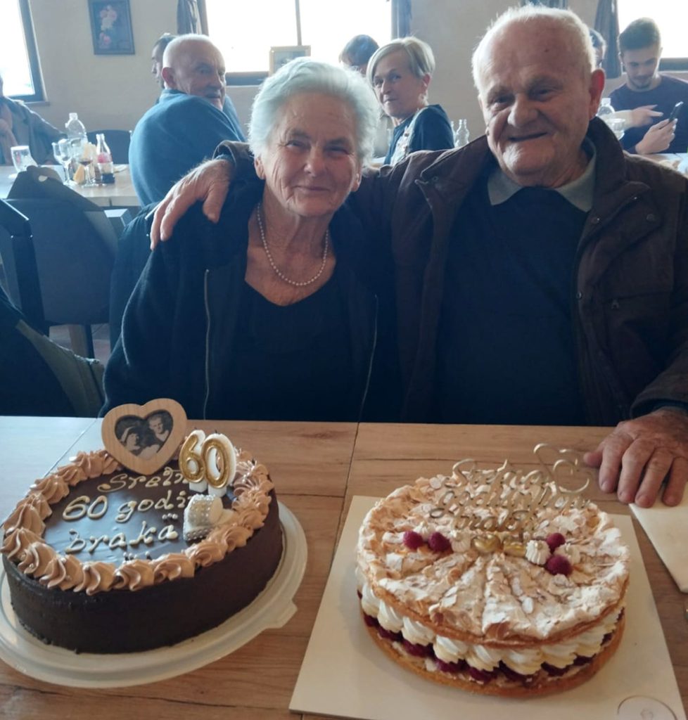 Široki Brijeg: Hedviga i Ivan Kraljević proslavili dijamantni pir - Jabuka.tv