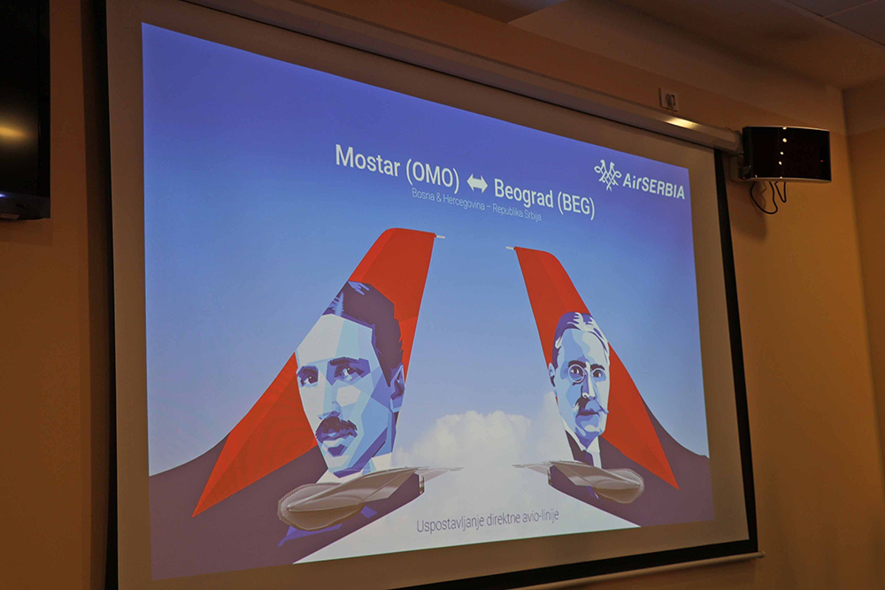 Službeno je: Počinju letovi Mostar – Beograd - Jabuka.tv