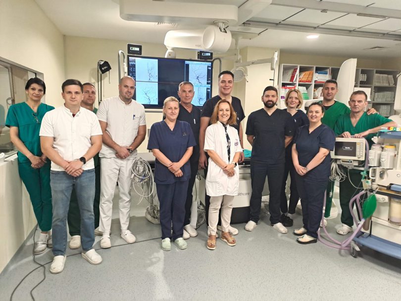 U SKB Mostar izveden jubilarni zahvat metode liječenja moždanog udara ...