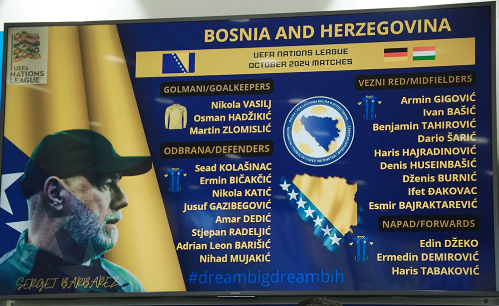 Barbarez objavio popis igrača za utakmice Lige nacija - Jabuka.tv