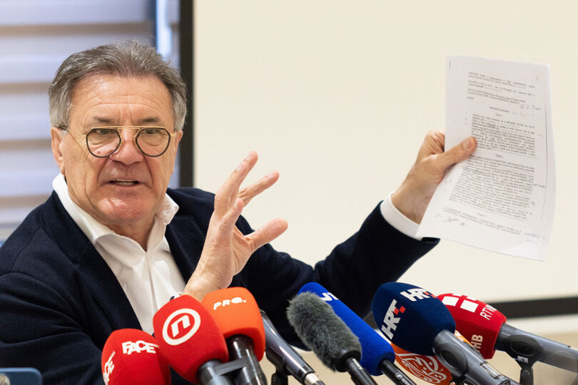 USKOK pokrenuo istragu zbog izjava Mamića na presici u Mostaru - Jabuka.tv