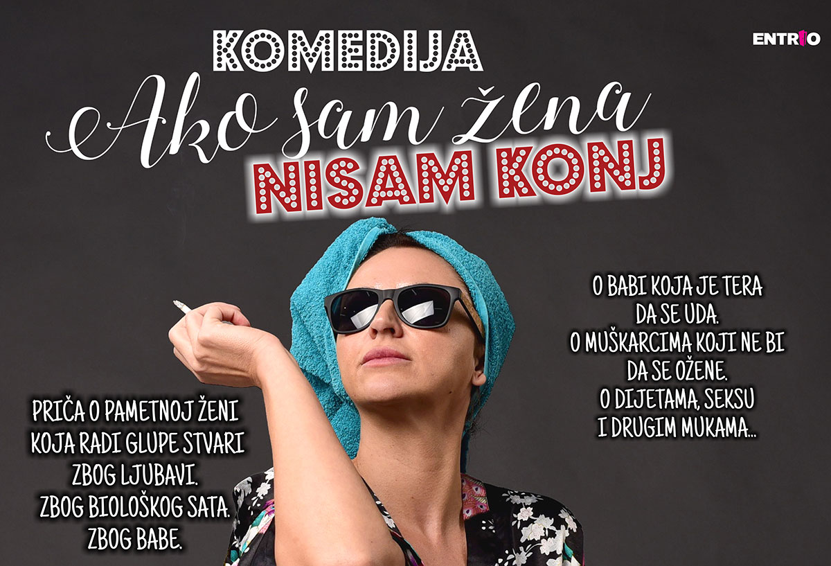 Hit komedija “Ako sam žena, nisam konj” ponovno u Mostaru i Sarajevu ...
