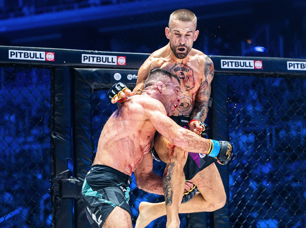 Ivan Sičaja novi je prvak FNC-a: Letećim koljenom ugasio Poljaka ...