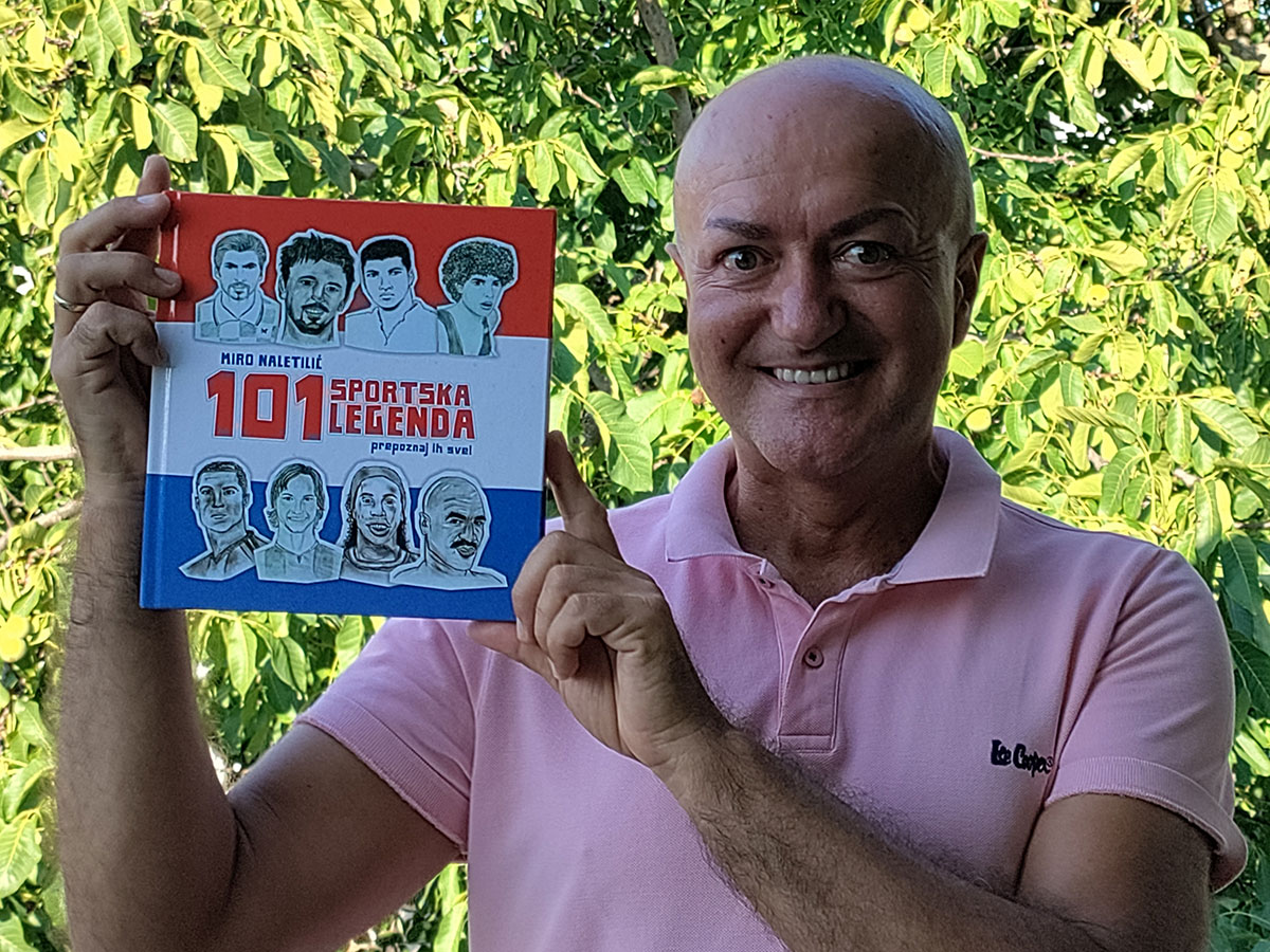 Miro Naletilić predstavlja knjigu “101 sportska legenda” u Širokom Brijegu - Jabuka.tv