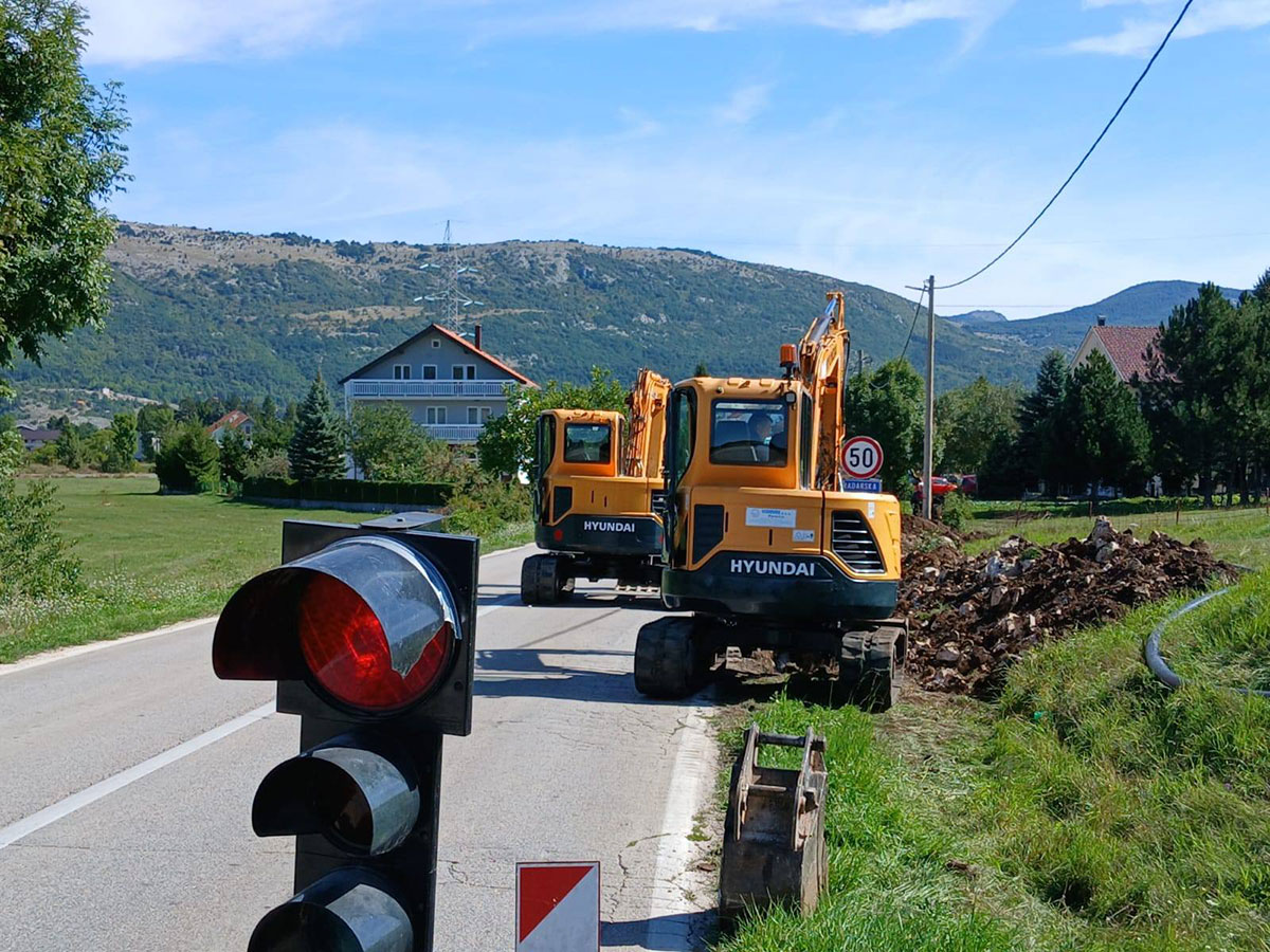 Rakitno dobiva novi distributivni vodovod, radovi u punom jeku - Jabuka.tv
