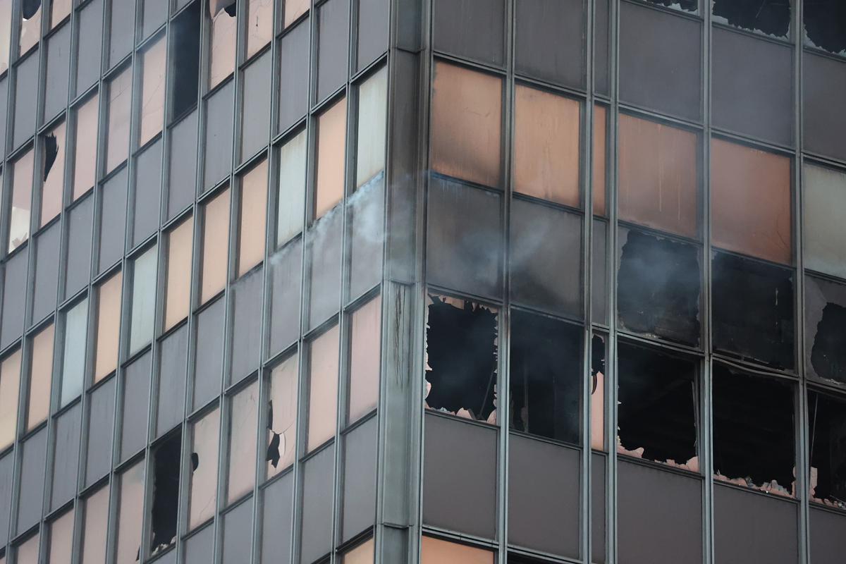 Ovako izgleda zagrebački Vjesnik nakon velikog požara - Jabuka.tv