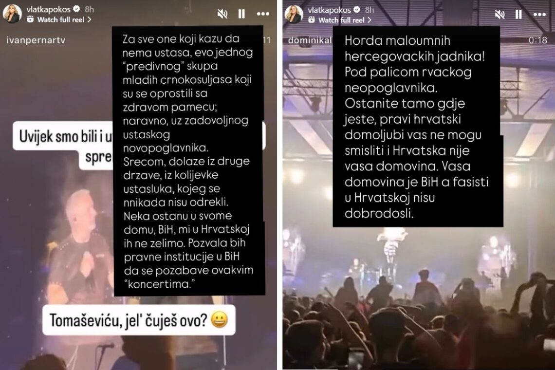 Vlatka Pokos poslala poruku Hercegovcima: “Hrvatska nije vaša domovina ...